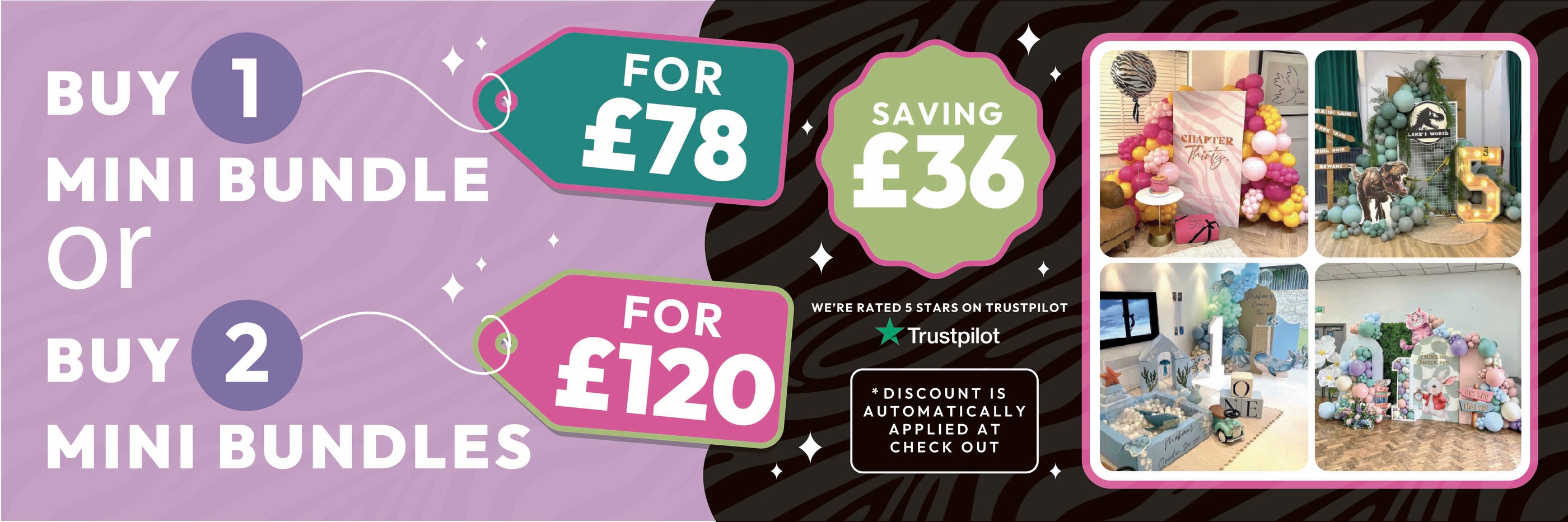 Mini Bundles – Foamex Party Prop Sets from £78