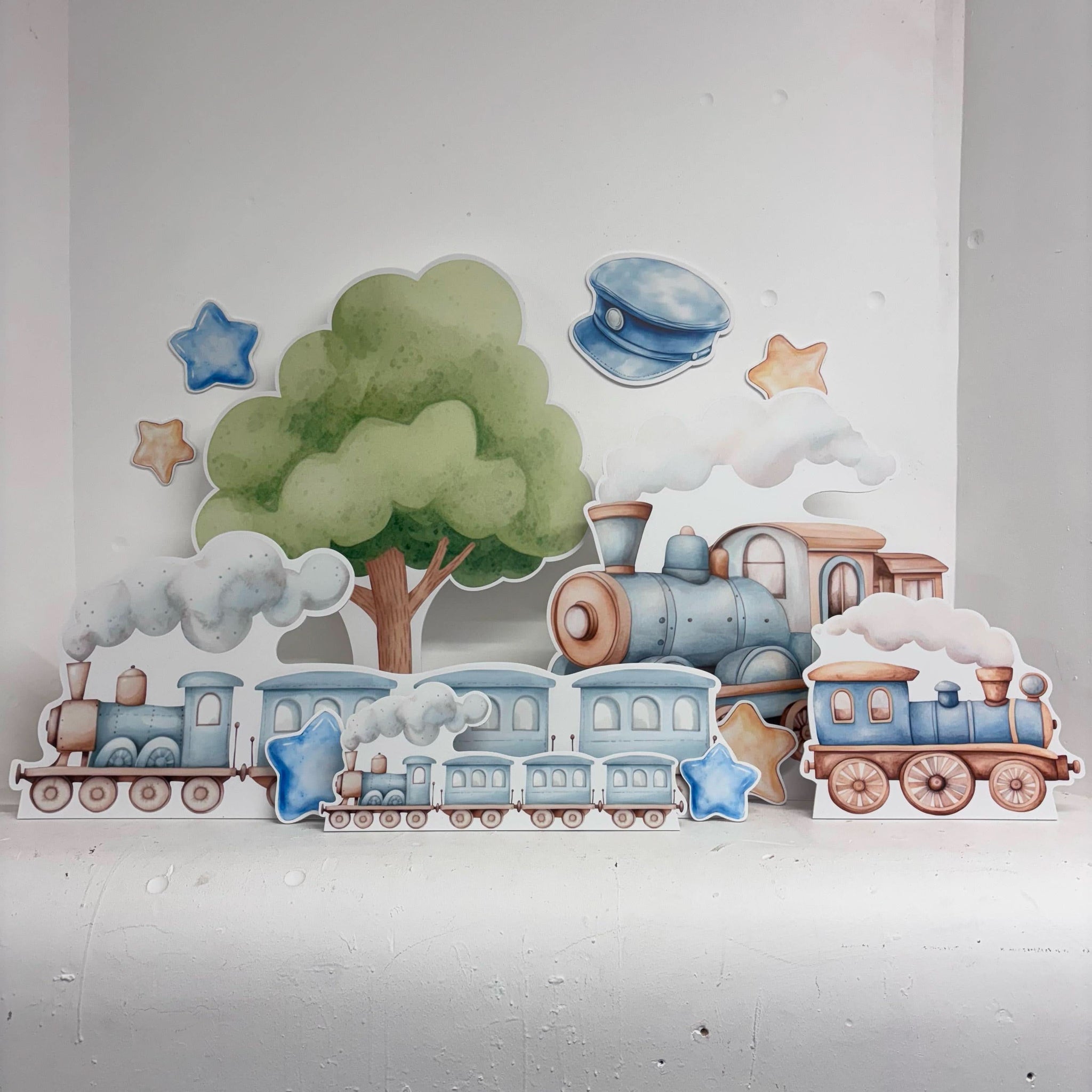Mini Train Bundle - Party Decorations (UK) | Zebra Print Events